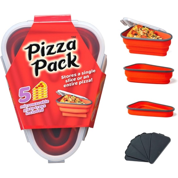 Kitchen | Pizza Pack The Perfect Reusable Pizza Storage Container W5 ...